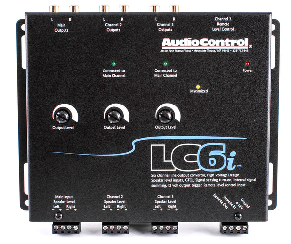 Audio Control LC6i_B 6 Channel Line Output Converter – Caraudio Closeout
